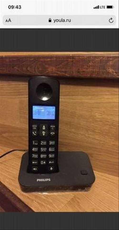 Телефон Радиотелефон Philips D200