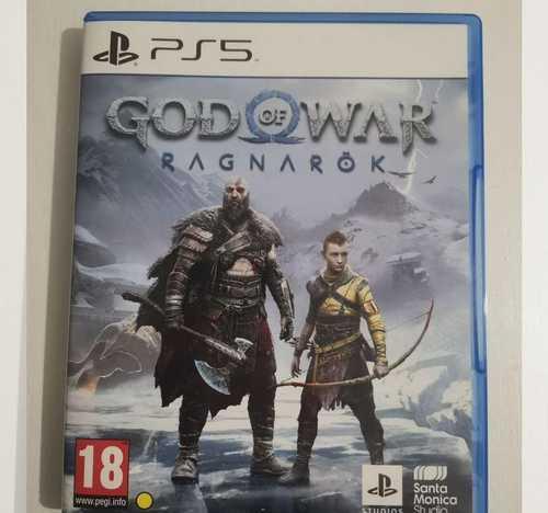 God of war ragnarok ps5 диск русская озвучка