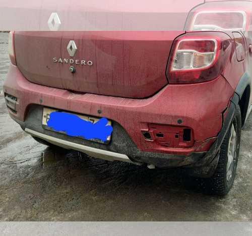Бампер оригинал бу sandero stepway 2
