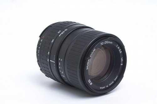 Sigma Zoom 70-210mm f4-5.6 UC-II для Nikon