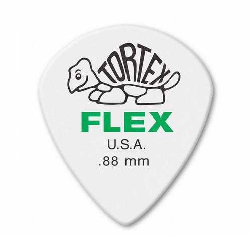 Медиатор Dunlop Tortex Flex Jazz III 0.88мм. (468