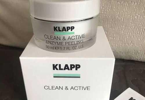 Klapp Cosmetics Энзимный скраб - пилинг clean&acti