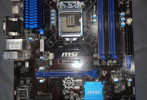 Материнская плата MSI Z97 PC mate