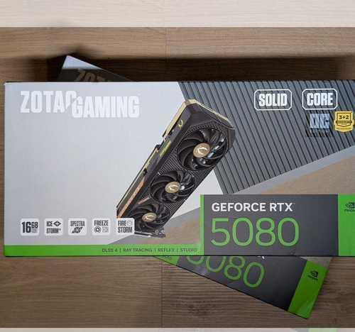 Zotac rtx 5080 solid core oc