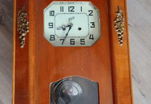 Часы настенные, механические «очз», с боем