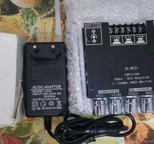 2.1 Усилитель ZK-MT21 Bluetooth
