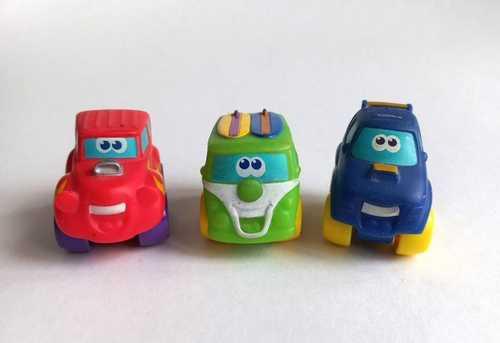 Машинки с глазами пластмассовые игрушки