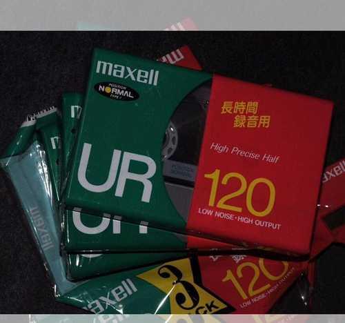 Аудиокассеты maxell UR 120 japan market (4922)