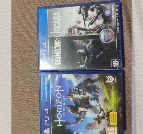Horizon zero dawn и Rainbow Six осада