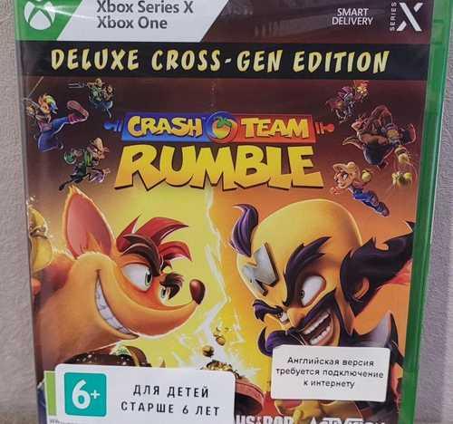 Crash bandicoot team rumble для Xbox one/series x