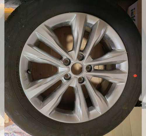 Запасное колесо hyundai santa fe 3