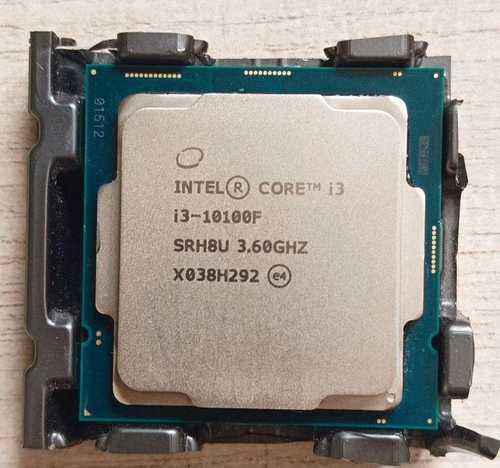 Процессор intel core i3 10100f