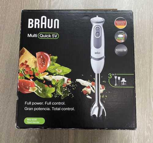 Коробка от блендера braun