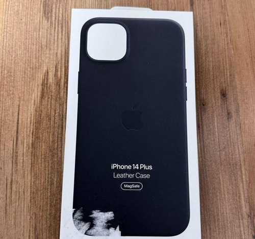 Чехол Apple iPhone 14 Plus Leather Case
