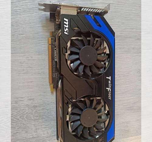 Видеокарта MSI GTX 660ti 2gb