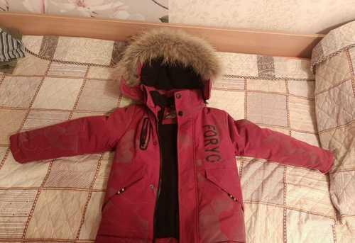 Куртка зимняя для мальчика 104