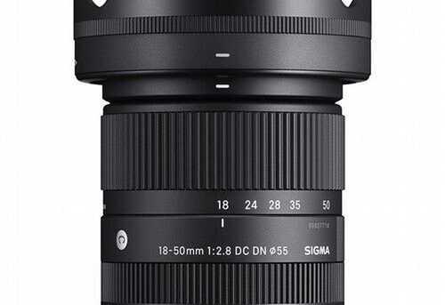 Sigma 18-50mm f/2.8 DC DN fujifilm