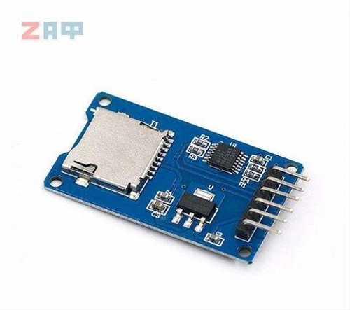 Модуль картридер для Micro SD и sdhc Arduino ридер