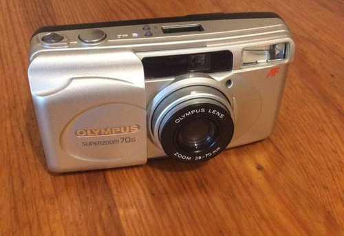 Пленочный фотоаппарат olympus superzoom 70 g