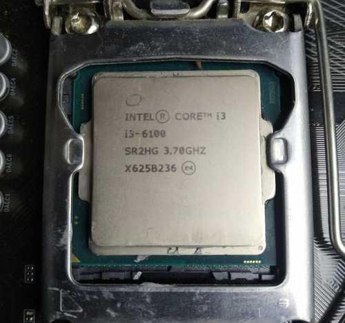 Процессор Intel Core i3-6100 : LGA1151