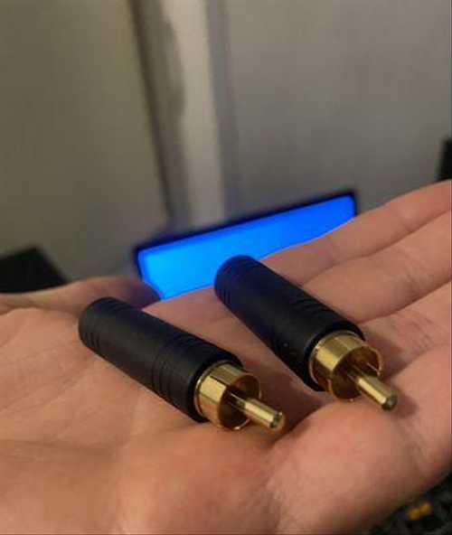 Переходник rca jack 6.3 mm