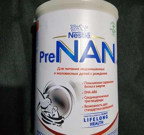NAN смесь для недоношенных и маловесных детей