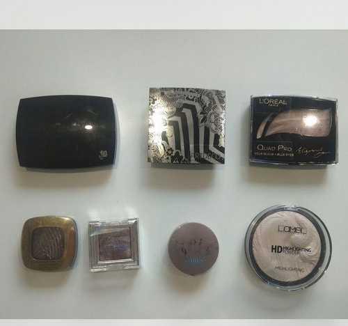 Тени Lancome, Catrice, Art Deco, Loreal, Bourjois