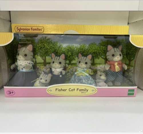 Семья Котов Рыбаков Sylvanian Families