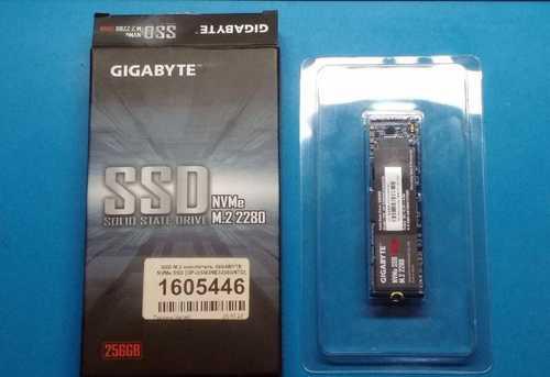 Gigabyte NVMe 256 гб SSD M.2