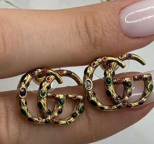 Серьги gucci