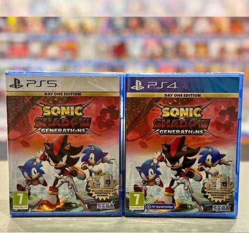 Sonic x Shadow Generations. PS4 & PS5. Новые