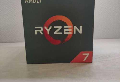 Amd ryzen 7 2700x box + материнская плата b450