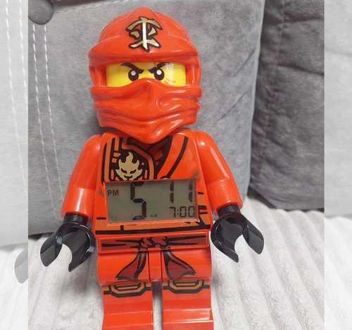 Часы-будильник Lego ninjago