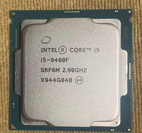 Продам процессор i5 9400f