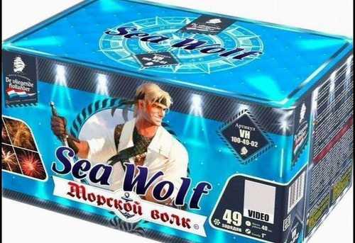 Батарея салютов «Морской волк» двухуровневый фейер