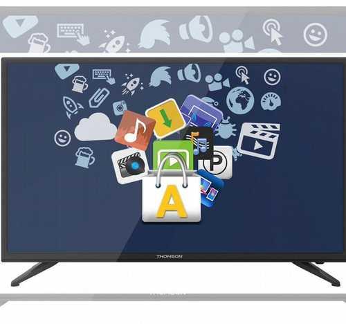 Телевизор LED 55" (139 см) Thomson T55D18SFS-01B F