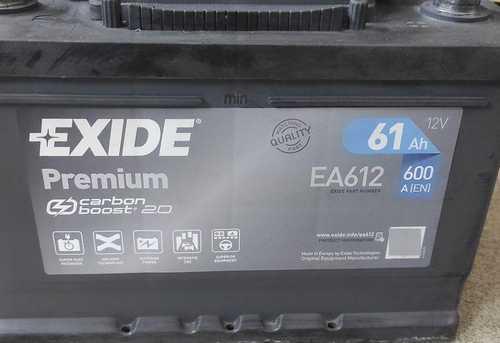 Аккумуляторная батарея exide EA 612