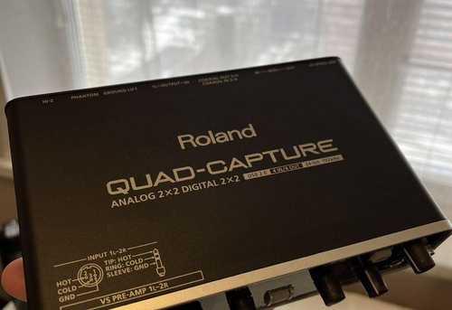 Внешняя звуковая карта USB Roland Quad Capture 2x2