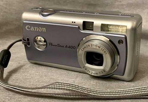 Фотоаппарат Canon A400, дух 2000-х, идеал
