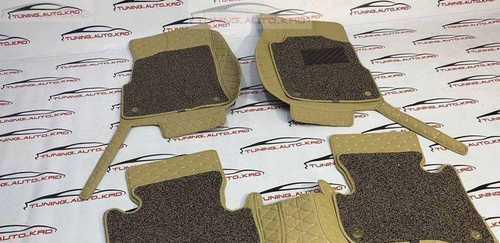 Ковры салона 3D Toyota Land Cruiser Prado 95 X855