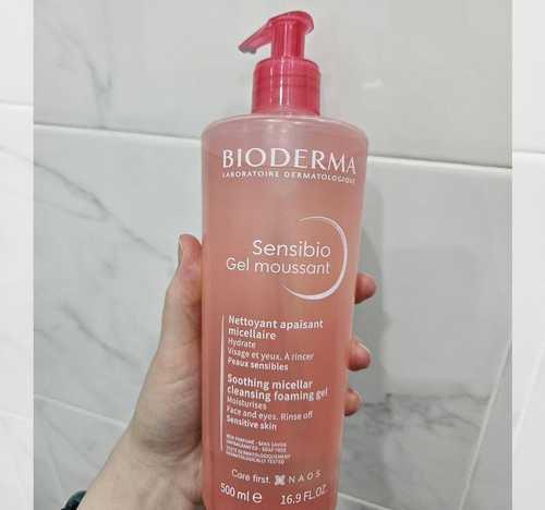 Bioderma sensibio гель для умывания 500мл