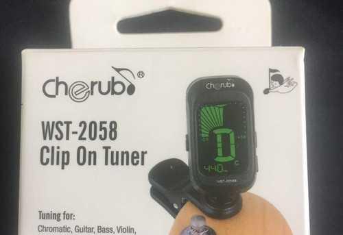 Тюнер для гитары WST-2058 Clip on Tuner