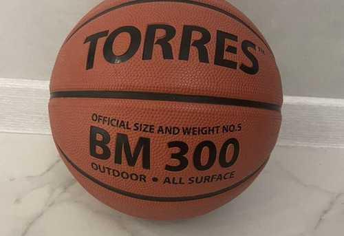 Баскетбольный мяч torres bm 300 5 размер