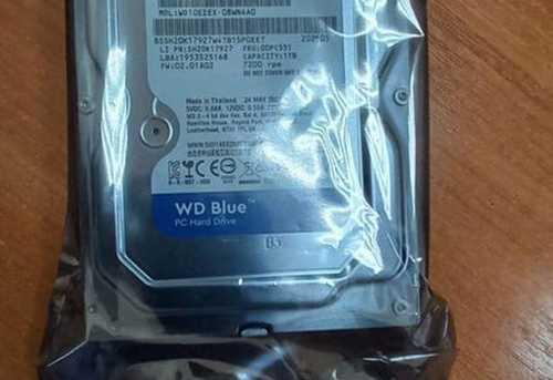 Жесткий диск WD Caviar Blue WD10ezex, 1тб, HDD, SA