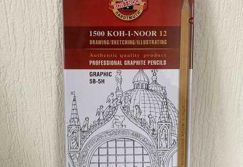 Набор простых карандашей Koh-I-Noor 5B-5H 12 шт