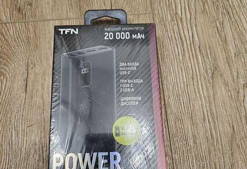 Powerbank TFN pb 292 быстрая зарядка 20000 мАч