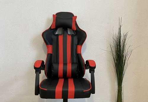 Компьютерное игровое геймерское кресло с массажем
