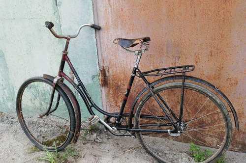 Немецкий дамский велосипед Simson Suhl, конца 40х