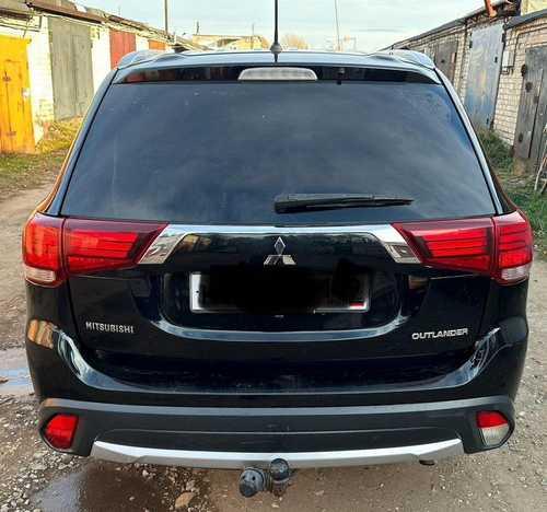 Бампер задний mitsubishi outlander 3 рест 2