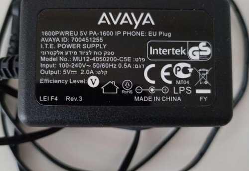 Блок питания IP телефона Avaya 1600pwreu